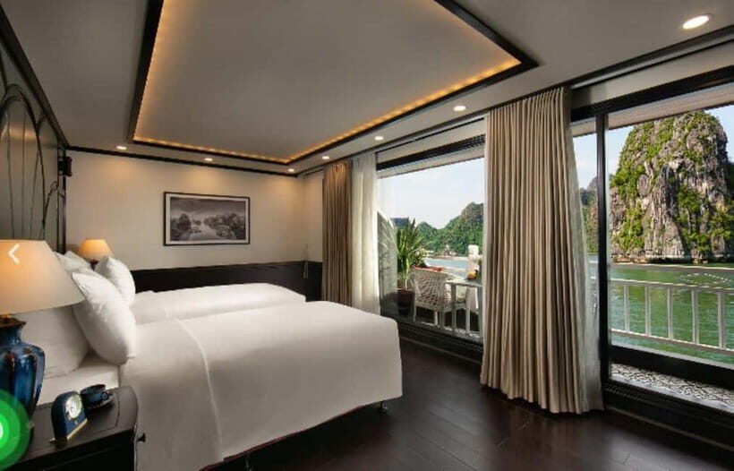 Ha Long Bay 2D1N: Hermes Luxury Cruise Experience from Hanoi - An Upmarket Journey into Ha Long Bay