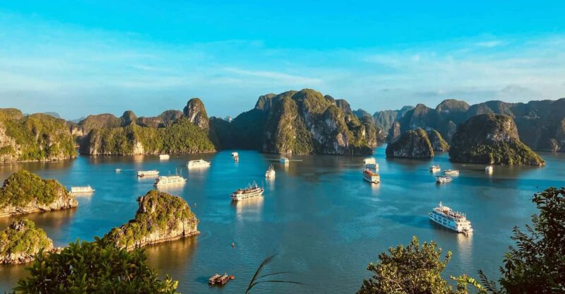 Ha Long Bay Day Cruise: Surprising Cave and Titov Island - Titov Island: Beach and Mountain Adventures