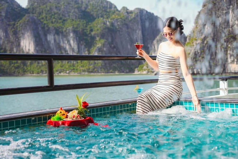 Ha Long Bay Day Tour: Buffet & Jacuzzi by Wonder of the Sea - Key Points