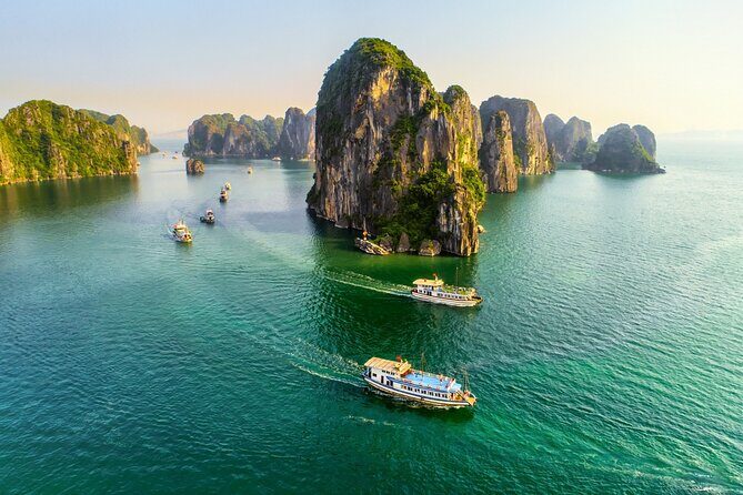 Ha Long Bay Day Tour with Lunch, Cave Explore & Titop Island - Key Points