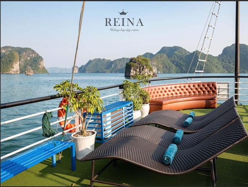 Ha Long Day Cruise-6 hours to explore &kayaking&sunset party - Titop Island: Climb and Relax