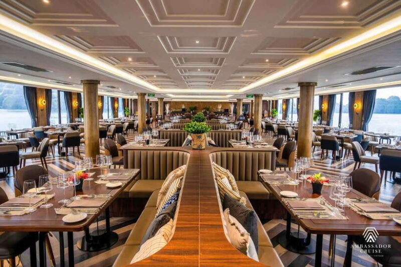 Ha Long: The biggest & luxurious cruise & Live music & Drink - The Allure of the Luxury Vessel