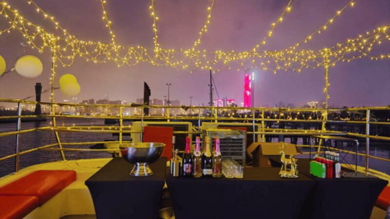 Haikou: Night Cruise on the Nanhai Pearl Ship at Haikou Bay - Key Points