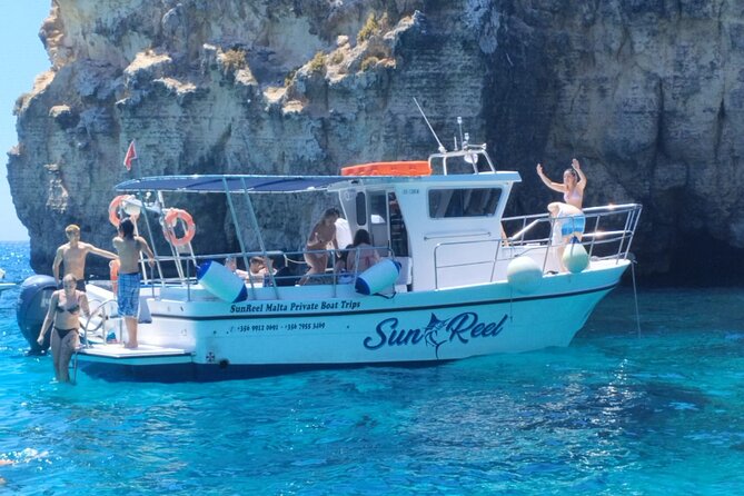 Half Day Blue Lagoon, Comino, Gozo and Malta Private Boat Trip - Onboard Amenities and Equipment