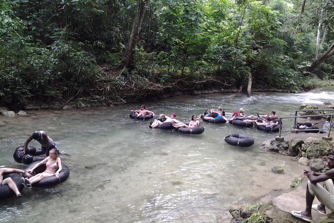 Half-Day Dunn's River Falls, Blue Hole Tour with River Tubing from Ocho Rios - Stop 3: White River River Tubing