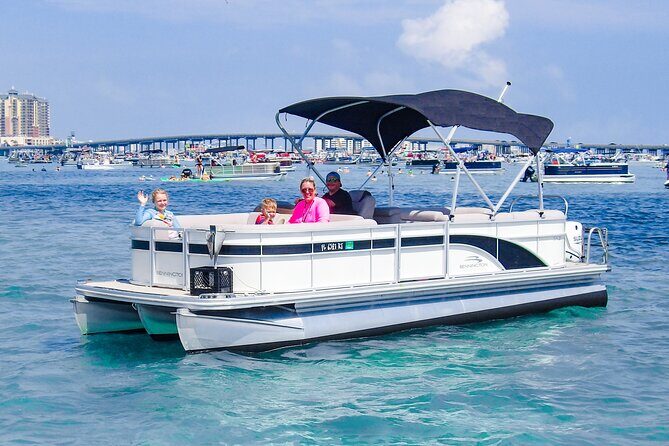 Half Day Pontoon Boat Rental  Fun & Relaxing Water Adventure - The Details of the Experience