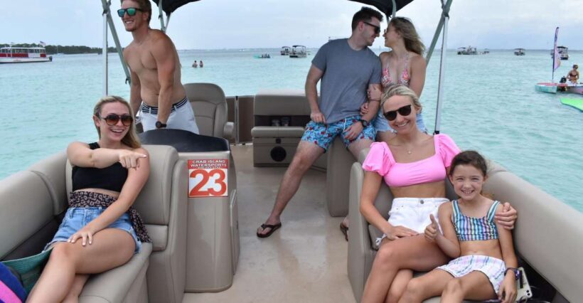 Half Day Pontoon Boat Rental- Okaloosa Island - What to Expect on Your Day