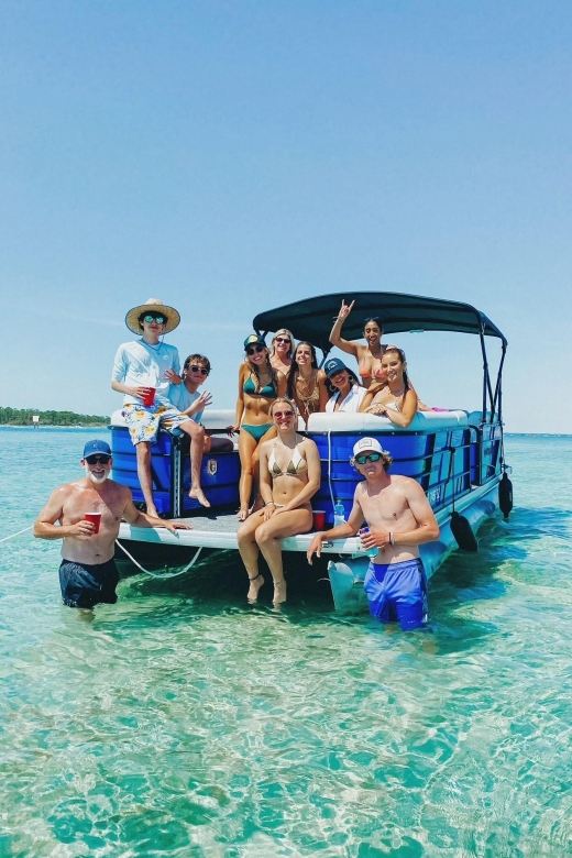 Half Day Pontoon Boat Rental- Okaloosa Island - The Sum Up