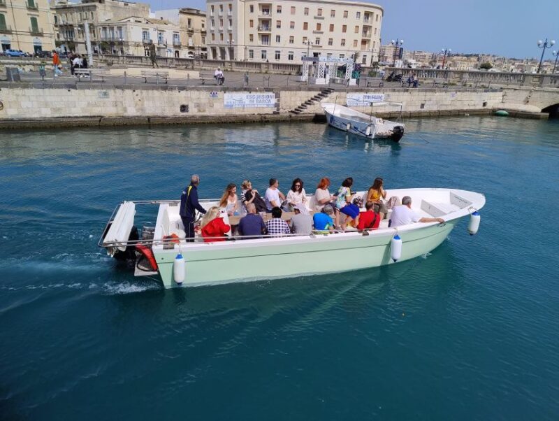 Half day private boat excursion to Ortigia and Syracuse - Key Points