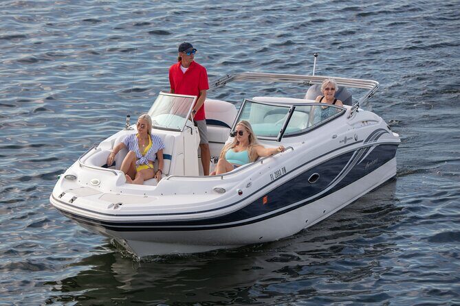 Half-Day Private Boating On Blue Hurricane - Clearwater Beach - What’s Included and What’s Not
