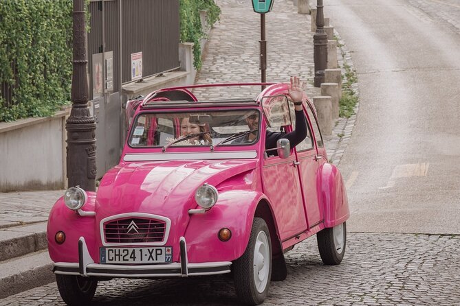 Half Day Private Tour in Paris with Pink Citroen 2CV - FAQs