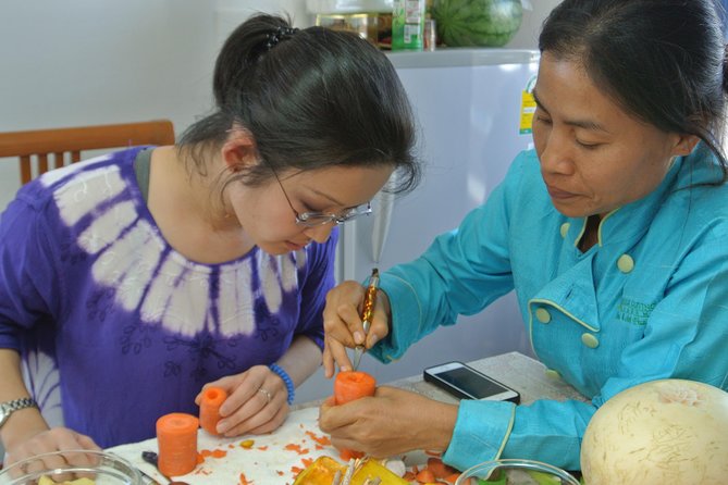 Half Day Professional Thai Fruit and Vegetable Carving Class - A Hands-On Taste of Thailand’s Decorative Food Art