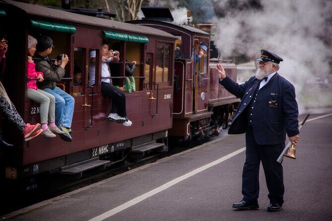 Half-Day Puffing Billy Steam Train Experience w optional Penguins - Key Points