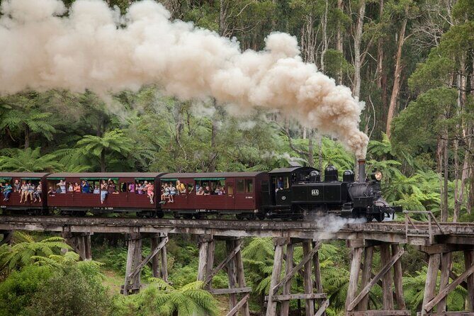 Half-Day Puffing Billy Steam Train Experience w optional Penguins - Starting Point and Pickup