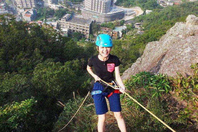 Half day rock climbing and rappelling experience just in Taipei city, Taiwan - Key Points