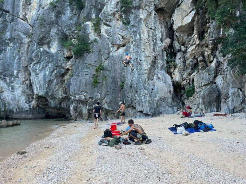 Half Day Rock Climbing in Lan Ha / Halong Bay - What This Tour Offers