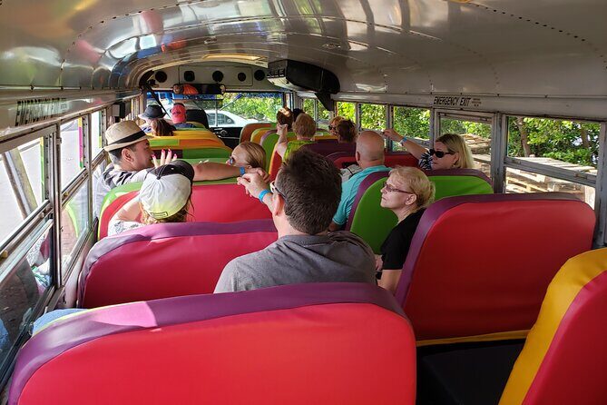 Half Day St. Kitts Party Bus City Excursion and Beach - The Party Bus Experience