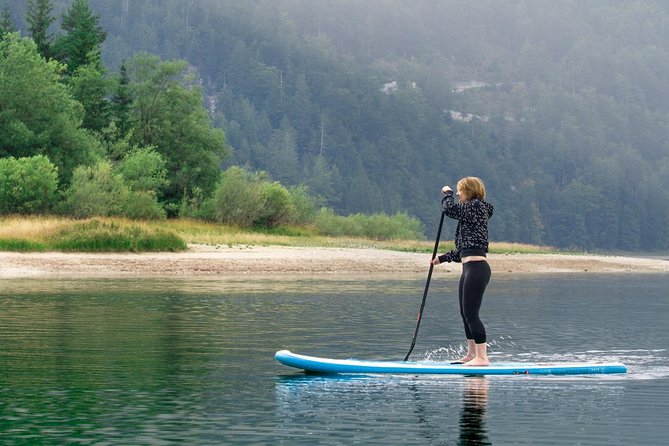 Half Day Stand-Up Paddle Boarding (SUP) Trip on Lake Predil - Scenic Views of Slovenias Mountains