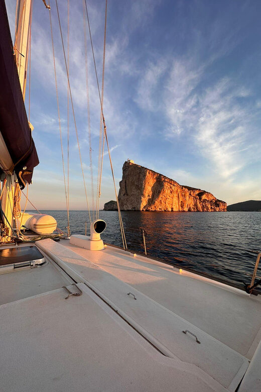 Half Day tour Alghero - 15 m Sailing boat - The Sum Up