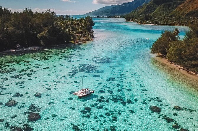 Half Day Tour : Moorea Snorkeling & Sailing on a Catamaran named Taboo - Key Points