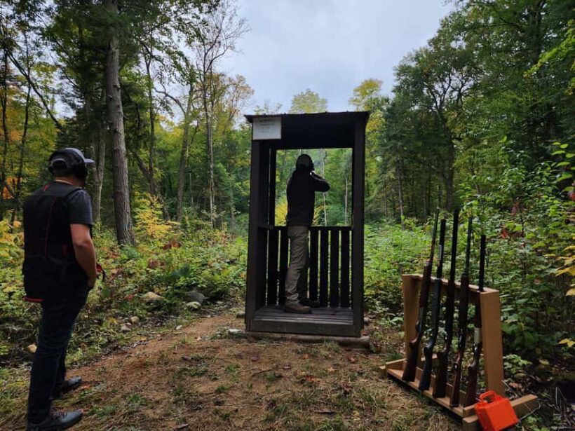 Haliburton: Clay Target Shooting Experience with Guide - An Introduction to the Clay Target Shooting Experience