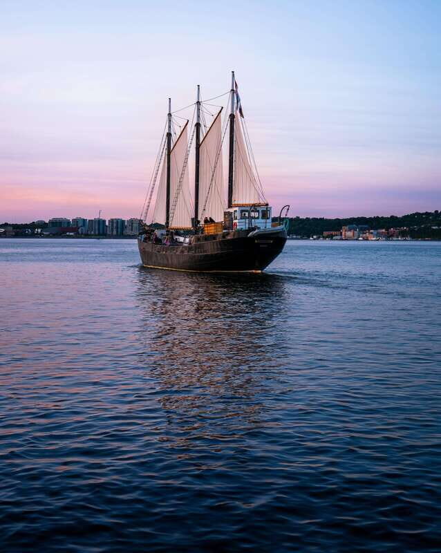 Halifax Sunset Cruise Aboard the Tall Ship Silva - Drinks, Relaxation, and Socializing