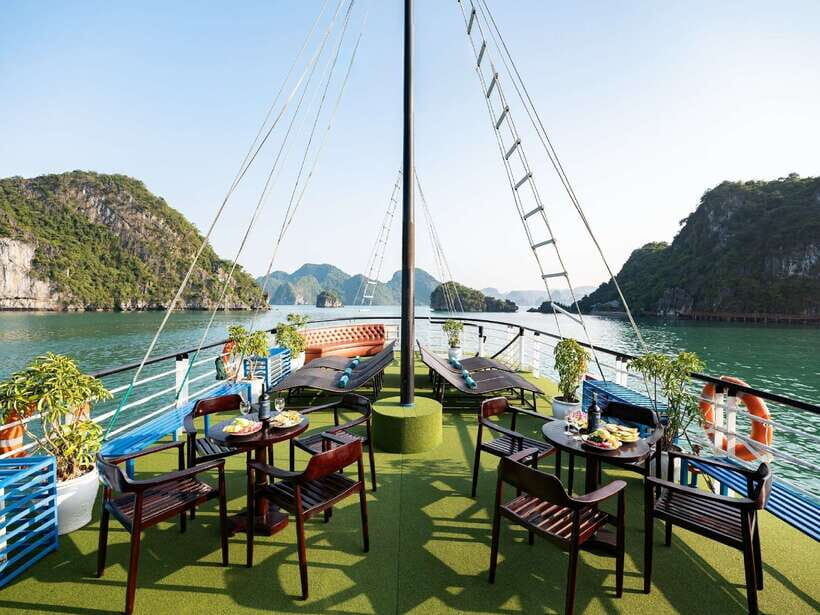 Halong Bay: Day Cruise with Caves, Kayaking & Sunset Party - FAQs
