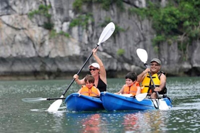 Halong Bay Day Tour 6 Hour Cruise, Kayak, Lunch, Small Group - Visiting the Famous Caves: Sung Sot and Luon
