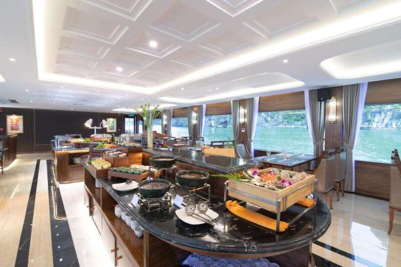 Halong bay day tour: Best seller IRIS CRUISE with live band - Practical Details: Transportation, Duration, and Cost