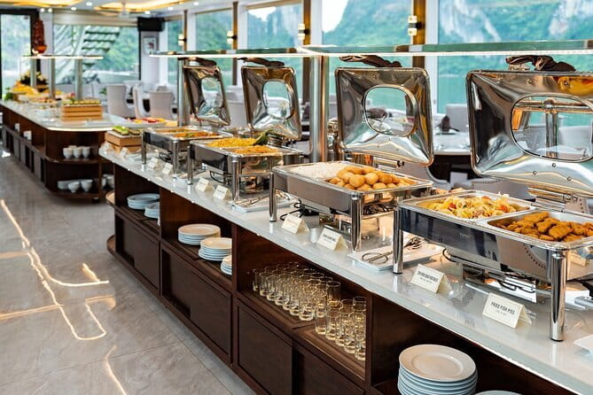 Halong Bay Day Tour Luxury Cruise With Jacuzzi and Buffet Lunch - Practical Tips & Considerations