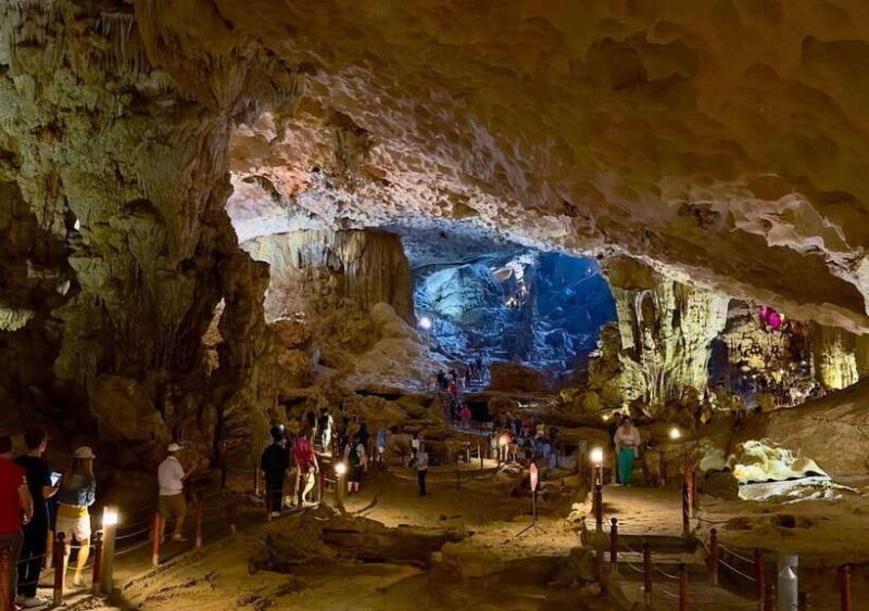 Halong Bay Day Trip: Surprise Cave, Titop Island, Kayaking - Key Points