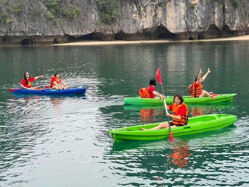 Halong Bay: Full-Day Cruise with Swimming, Meal and Kayaking - Key Points