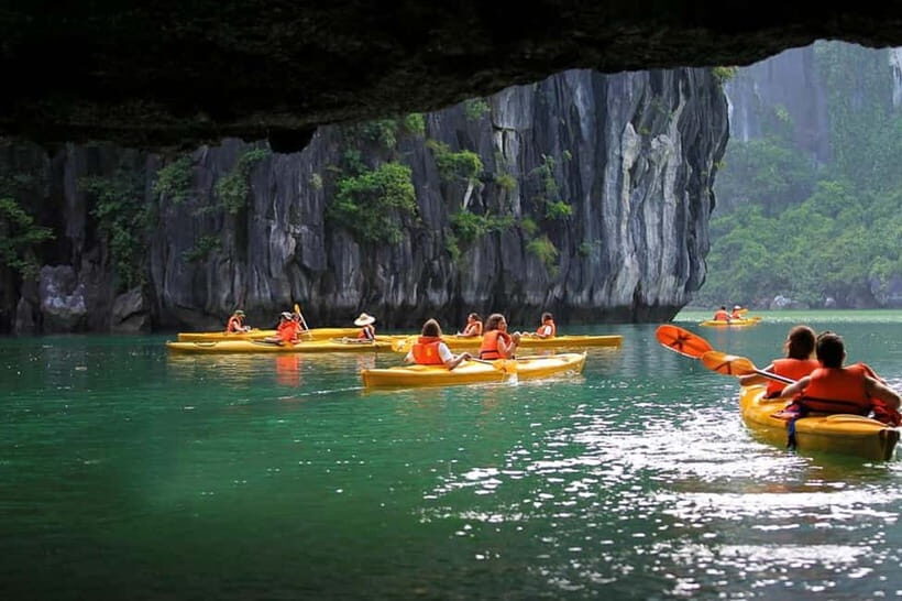Halong Bay: Full-Day Cruise with Swimming, Meal and Kayaking - Comfortable Transportation & Scenic Drive from Hanoi