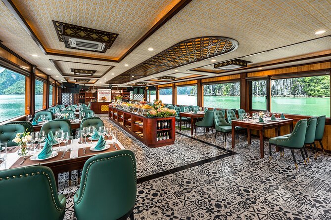 Halong bay Luxury Cruise Day Trip: Buffet lunch & Limousine bus - FAQ