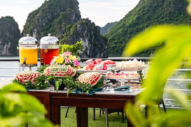 Halong Bay Luxury Cruise Day trip: Buffet lunch, limousine bus - The Value of the Tour
