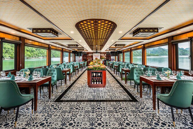 Halong bay Luxury Cruise Day trip: Buffet lunch & Limousine bus - The Sum Up