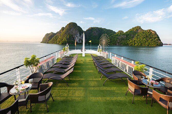 Halong bay Luxury Cruise Day trip: Buffet lunch & Limousine bus - FAQ