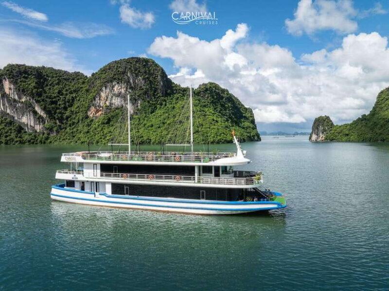 Halong Bay: Luxury Day Cruise, Caves, Kayak & Buffet Lunch - Key Points