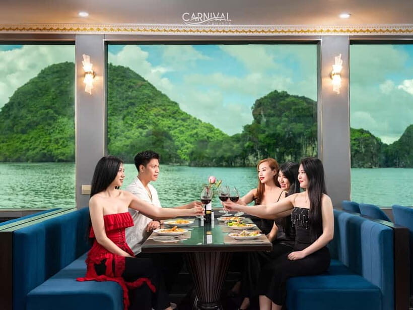 Halong Bay: Luxury Day Cruise w/ Pool, Kayak, Free Transfer - FAQ