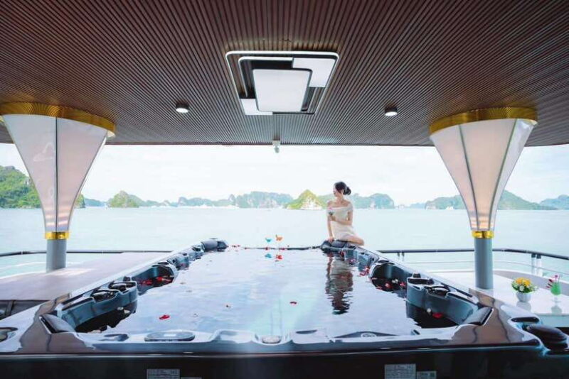 Halong Bay Newest 5-Star Cruise with Buffet Lunch & Jacuzzi - Key Points