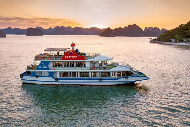Halong Cozy Day Cruise From Hanoi By Express Limousine Bus - Key Points