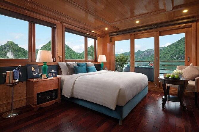 Halong Dragon Premium 5 Star Cruise 2d1n,All inclusive,transfer - Key Points