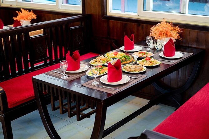 Halong One Day 5 Star Cruise Buffet, Pool, Kayak,Cave,Sunsetparty - Authenticity and the Real Traveler Experience