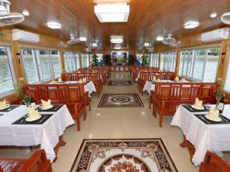 Halongbay 6hrs cruise with kayak-Titop island-cave set menu - Key Points