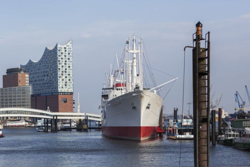 Hamburg: Entrance to the Museum Ship Cap San Diego - An In-Depth Look at the Cap San Diego Experience