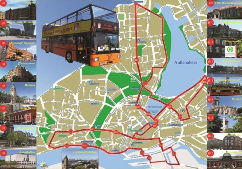Hamburg : Line G Hop-On Hop-Off Sightseeing Tour - Exploring Hamburg with the Line G Hop-On Hop-Off