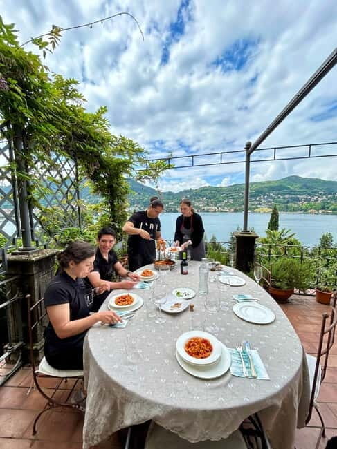 Handmade Pasta & Tiramisu Cooking Class + Stunning Lake View - The Itinerary: What to Expect