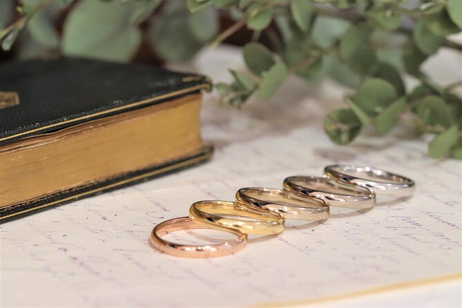 Handmade Wedding Ring Experience in Kyoto - Booking and Pricing Information