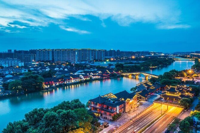 Hangzhou night tour 6 Harmonies Pagoda hefang street night cruise - The Sum Up