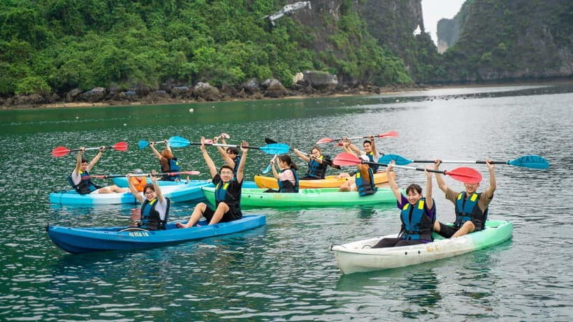 Hanoi: 2-Day Halong-Lan Ha Bay BEST SELLER 5* cruise balcony - Key Points